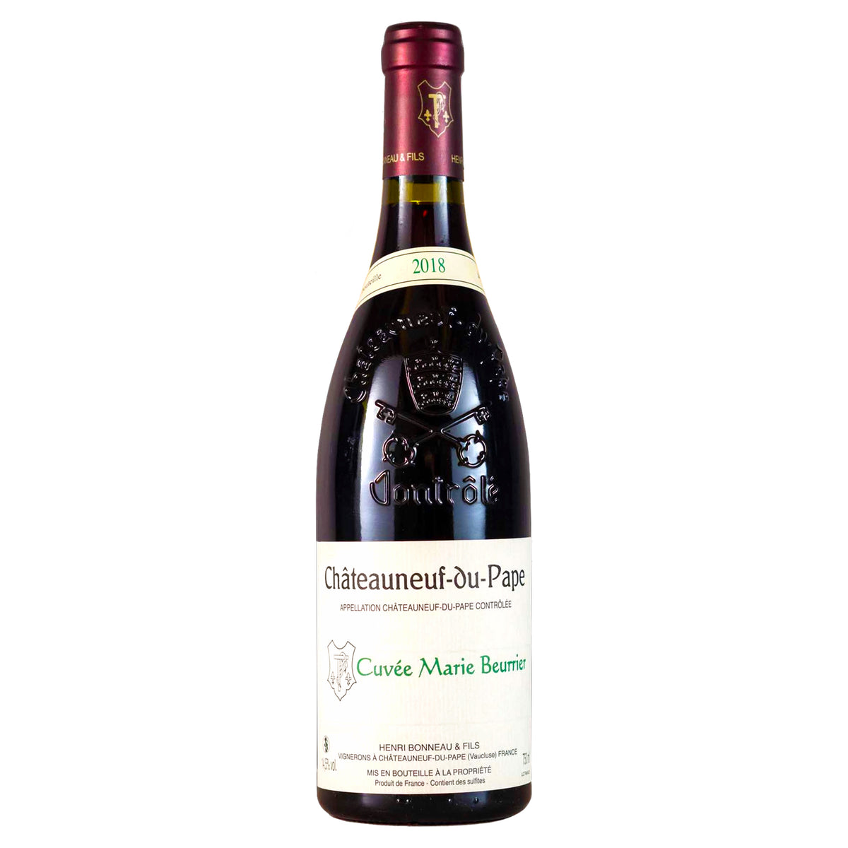 Henri Bonneau Châteauneuf-du-Pape Cuvée Marie Beurrier 2018 – Buzz Wines
